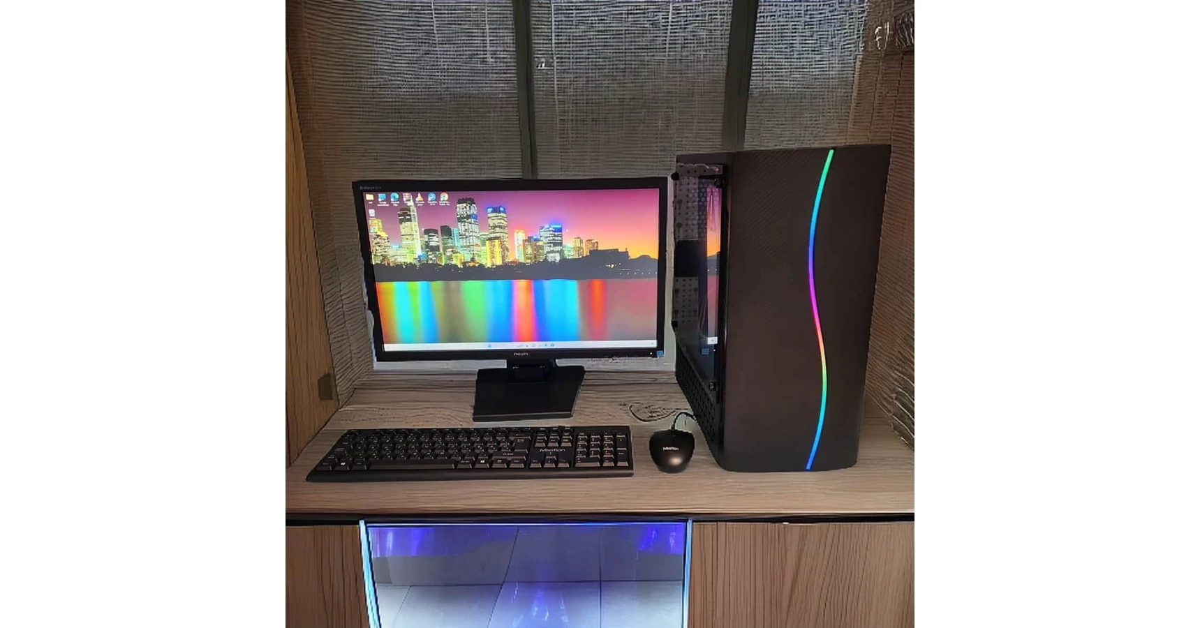Inspire Stronghold i5-8500/16/480SSD/GTX1650+Monitor+Bill+egér komplett ...