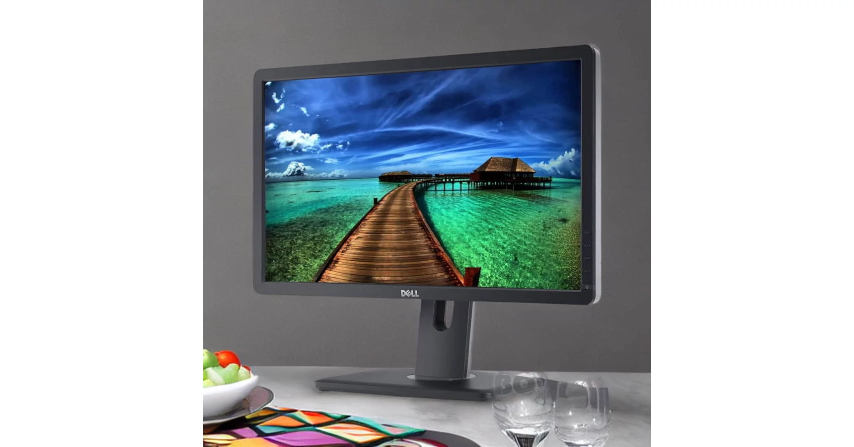 Élénk tiszta kép Dell UltraSharp U2312HM 23 FULL HD DP/DVI-D/VGA/USB ...