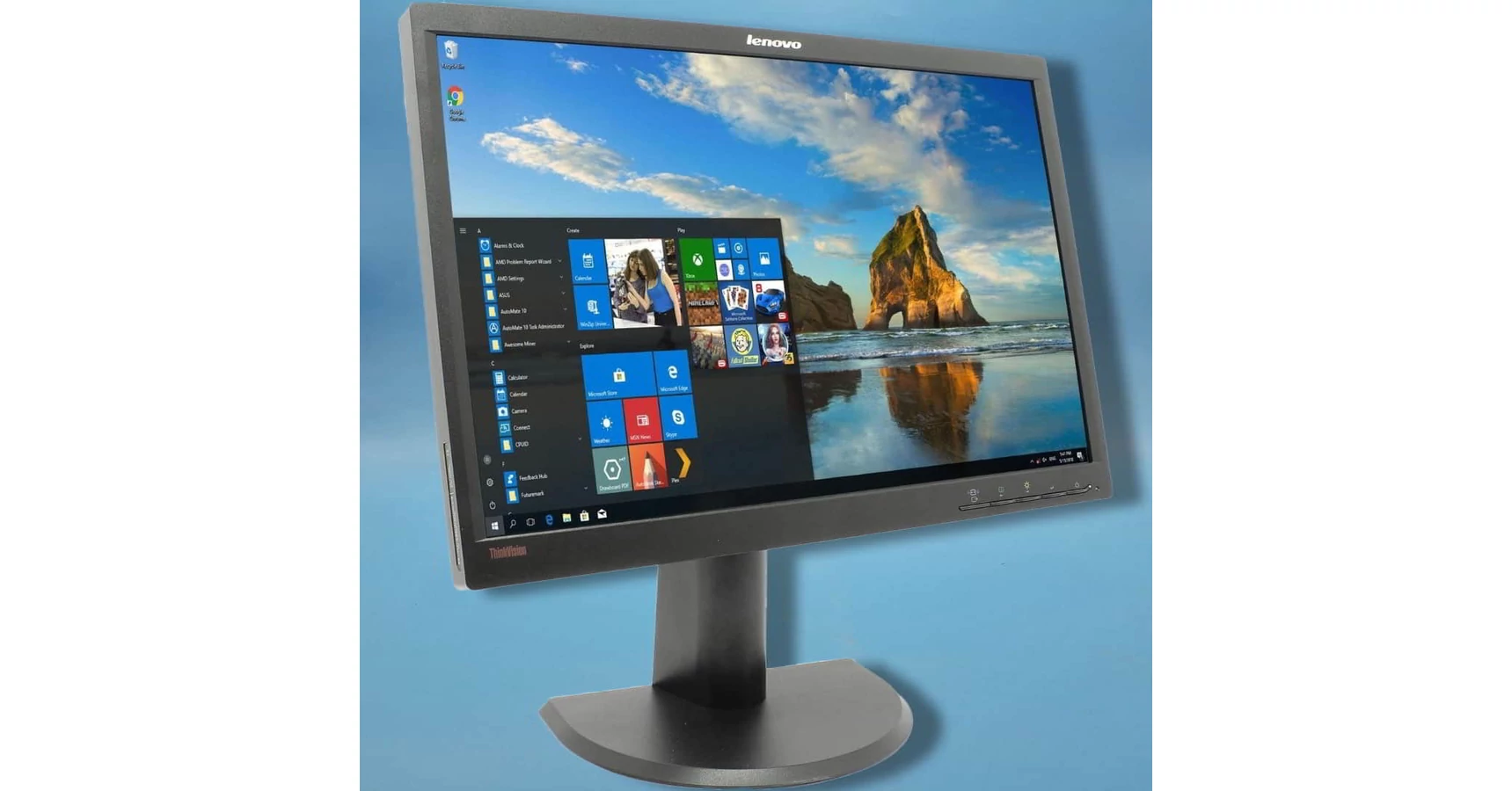 LENOVO ThinkVision LT2252PWA 22 Monitor VGA/DVI/USB DVI/VGA/DP ...
