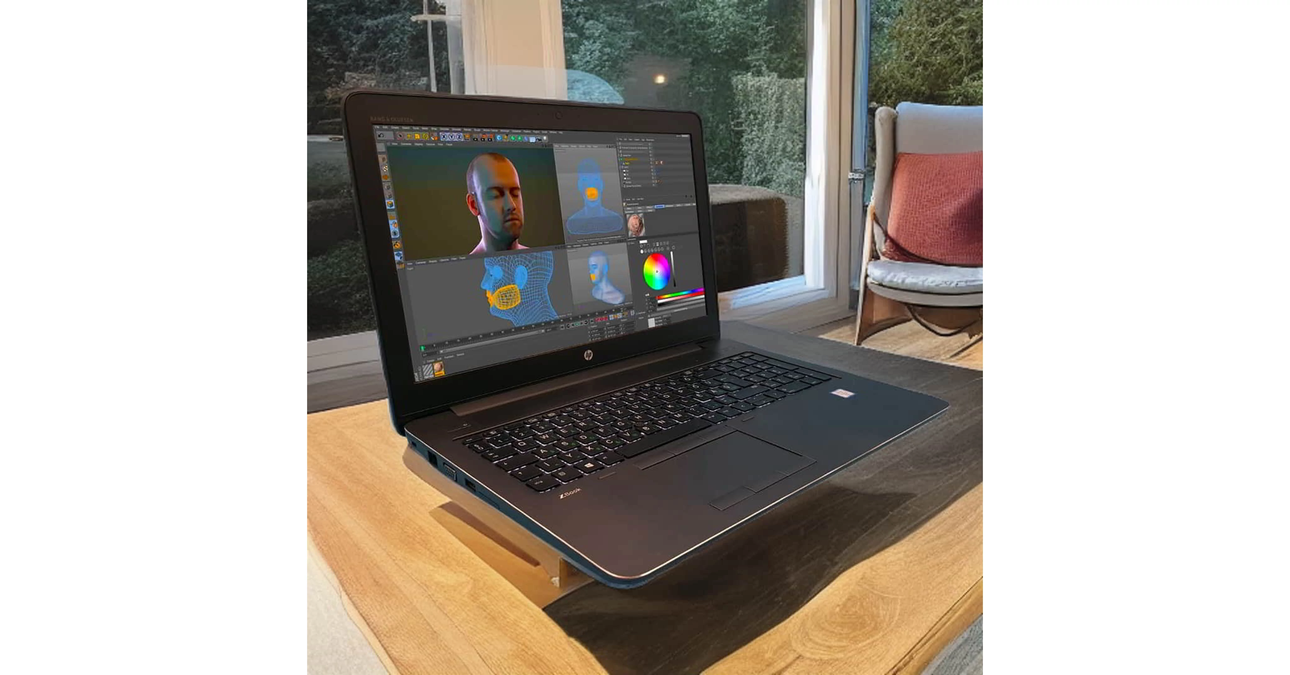 HP NASA ZBook 15 G3 Xeon E3-1505M/32DDR4/512SSD/Nvidia M1000M Erős ...